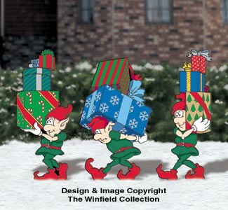 North Pole Delivery Elves Color Poster – The Winfield Collection