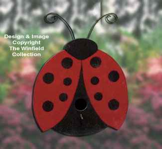 Ladybug Birdhouse Project Plan - The Winfield Collection