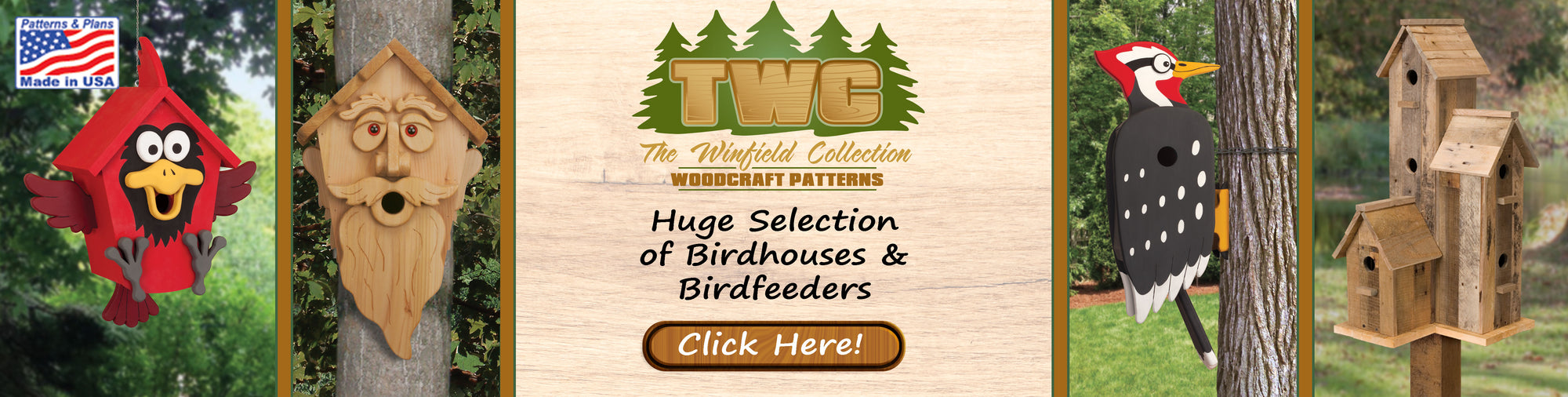 Patterns & Supplies for Woodworking Projects | The Winfield Collection