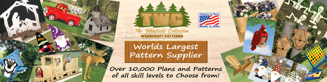 Patterns & Supplies for Woodworking Projects | The Winfield Collection